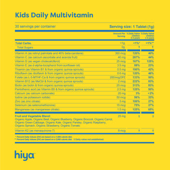 Kids Multivitamin – Hiya Health | Essential Super Nutrients for Kids